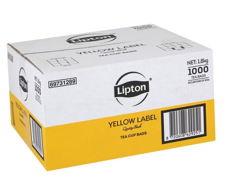 Food & Beverages - Lipton Yellow Label Tea Bags 1000 Tea Bags in ...